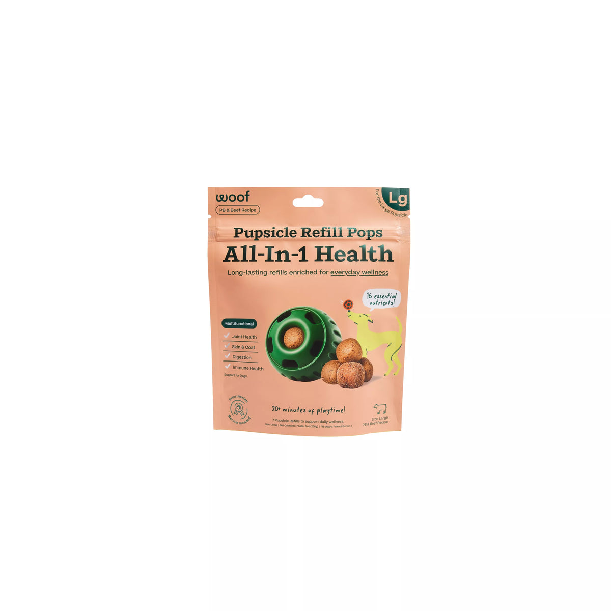 Woof Dog All-In-One Pops – Peachy Paws Pet Store