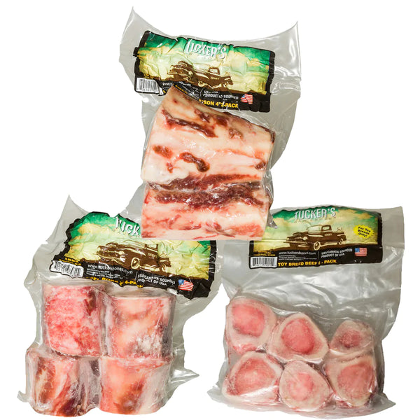 Tucker's Frozen Beef Bones – Peachy Paws Pet Store