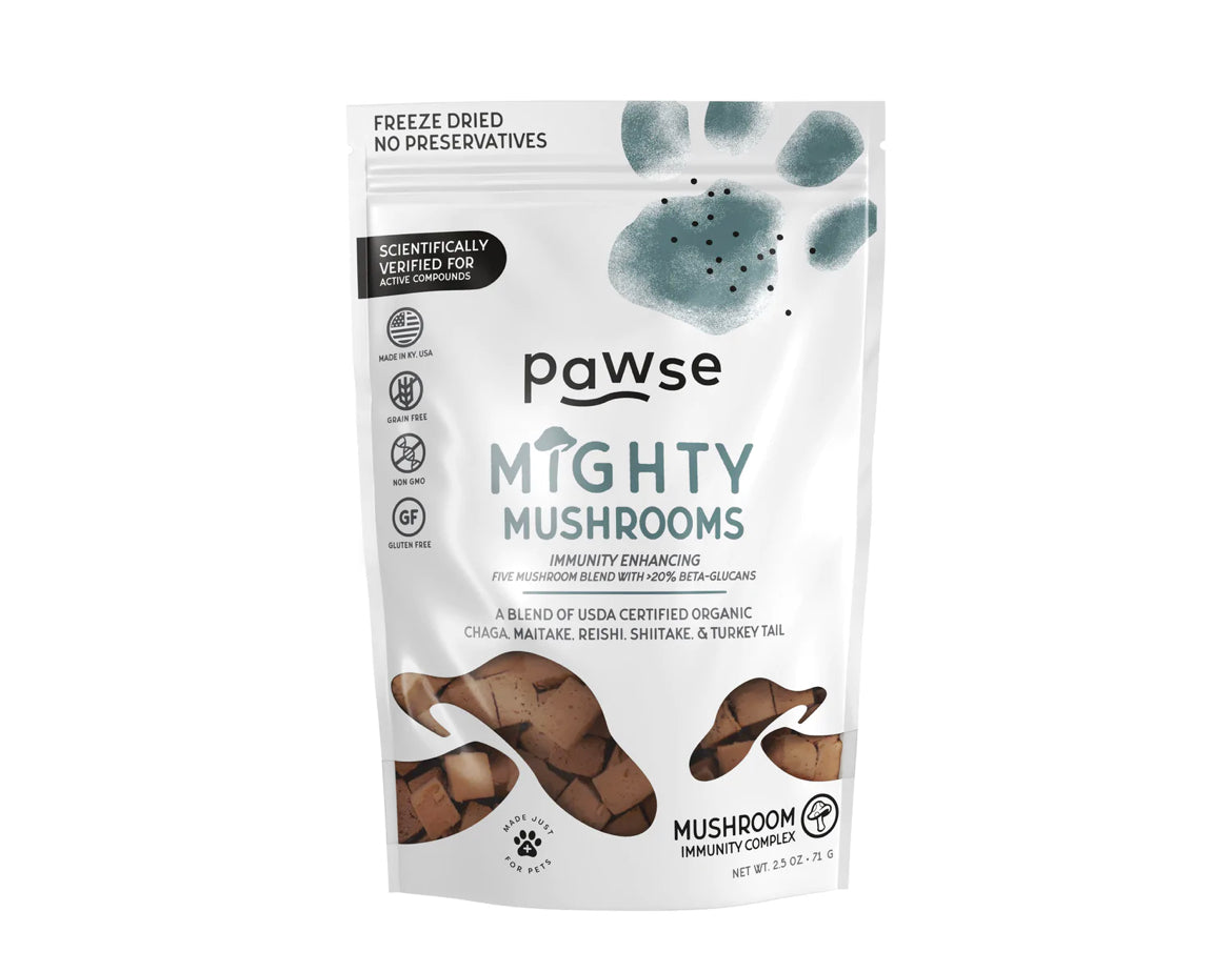 Pawse Mighty Mushrooms – Peachy Paws Pet Store